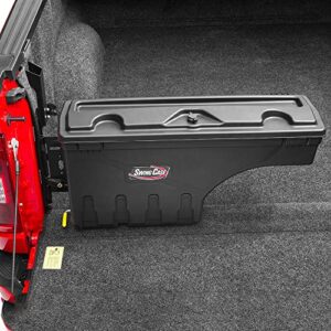 UnderCover SwingCase Truck Bed Storage Box | SC102D | Fits 2004 - 2012 Chevy/GMC Colorado/Canyon Drivers Side , Black