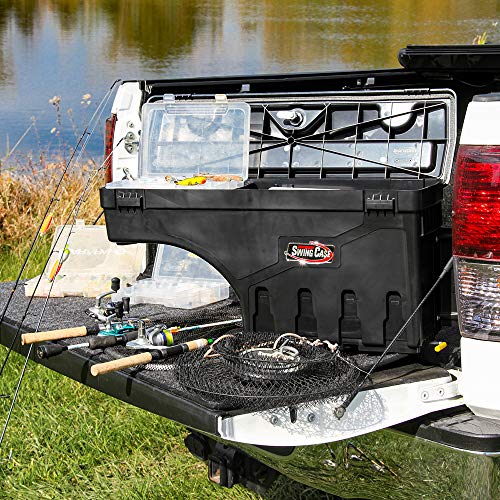 UnderCover SwingCase Truck Bed Storage Box | SC102D | Fits 2004 - 2012 Chevy/GMC Colorado/Canyon Drivers Side , Black