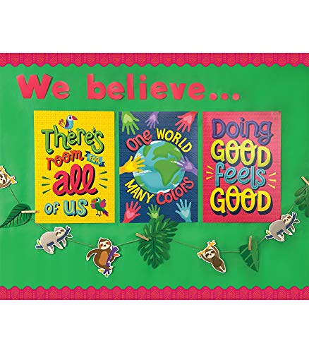 Carson Dellosa - One World Watermelon Combo Pack EZ Letters, Pre-Punched, 219 Pieces