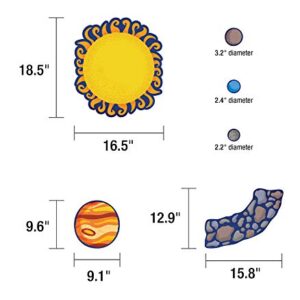 Carson Dellosa – Solar System Bulletin Board Set, Classroom Décor, 32 Pieces