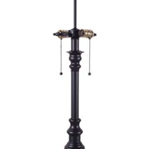 Kenroy Home 30437BRZ Spyglass Table Lamp with Bronze Finish, Classic Style, 30.5" Height, 17" Width, 17" Depth