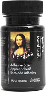 speedball mona lisa metal leaf adhesive, 2 oz