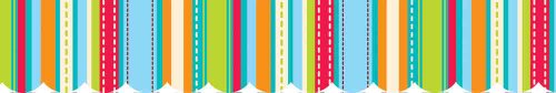 Creative Teaching Press Stripes and Stitches Border (1040)