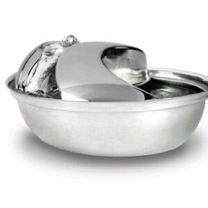 Pioneer Pet Stainless Steel Fountain Raindrop Design