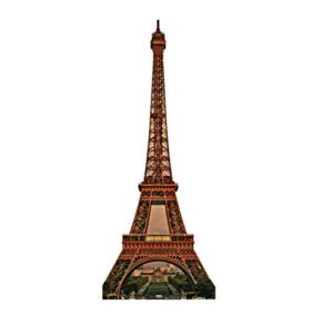 advanced graphics eiffel tower life size cardboard cutout standup