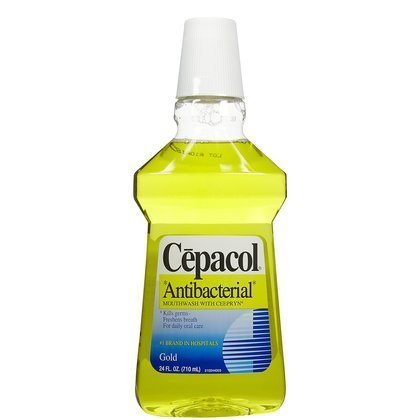 Cepacol Antibacterial Mouthwash -- 24 oz.