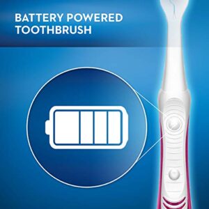 Oral-B Pulsar Whitening Battery Toothbrush, Medium, 1 Count