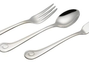 Ginkgo International Sanibel Surf 12-Piece Stainless Steel Accessory Set