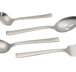 Ginkgo International Norse 4-Piece Stainless Steel Hostess Serving Set