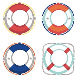 Carson Dellosa – SS Discover Life Preserver Colorful Cut-Outs, Classroom Décor, 36 Pieces