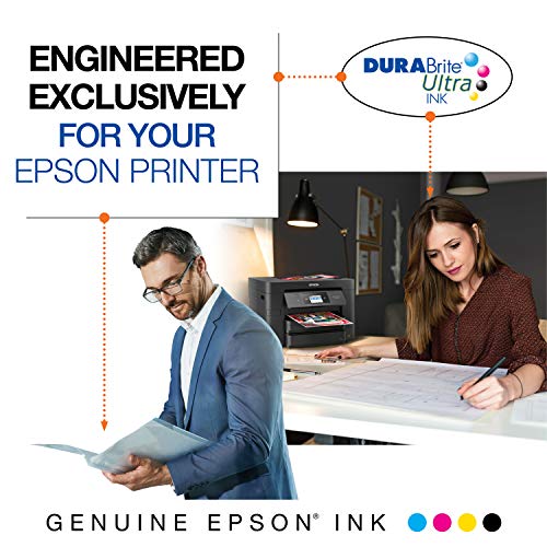 EPSON T127 DURABrite Ultra Ink Standard Capacity Black Dual Cartridge Pack (T127120-D2) for select Epson Stylus and WorkForce Printers