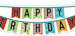 Carson Dellosa Hipster Birthday Mini Bulletin Board Set (110341) 24" x 6.5"