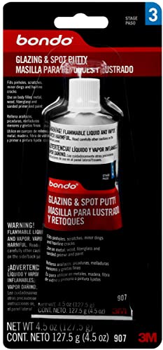 Bondo Body Repair Kit, Original Formula for Fast, Easy Repair & Restoration of Your Vehicle, 00310, Filler 12.6 oz and Hardener: 0.5 oz, 1 Kit