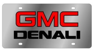 gmc denali license plate