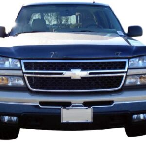 Lund 18476 Interceptor Smoke Hood Shield for 2006 Silverado 1500; 2005-2006 Silverado 2500 HD, 3500; 2007 Silverado Classic Models, Large