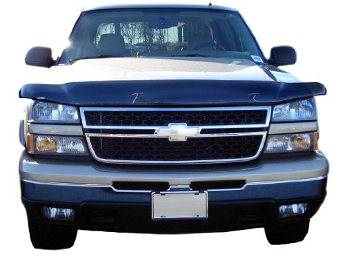 Lund 18476 Interceptor Smoke Hood Shield for 2006 Silverado 1500; 2005-2006 Silverado 2500 HD, 3500; 2007 Silverado Classic Models, Large