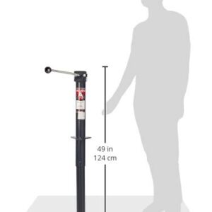 Bulldog Fulton Sidewind 14 Travel A-Frame Jack 5000-Pound Gray, 24 x 7.5 x 4.5"