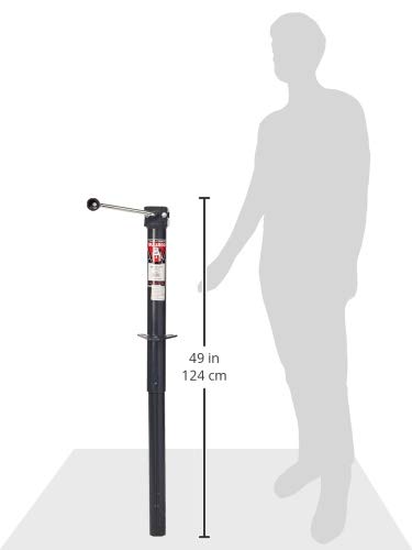 Bulldog Fulton Sidewind 14 Travel A-Frame Jack 5000-Pound Gray, 24 x 7.5 x 4.5"