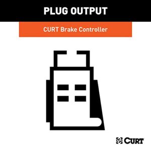 CURT 51515 Quick Plug Universal Electric Trailer Brake Controller Wiring Harness