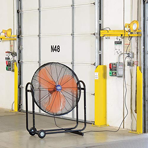 Global Industrial 36" Portable Tilt Blower Fan, Direct Drive