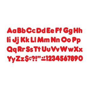 Trend Ready Letters Letter &amp Number, Red