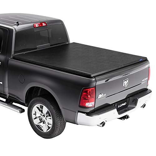 Lund Genesis Roll Up Soft Roll Up Truck Bed Tonneau Cover | 96062 | Fits 2000 - 2007 Dodge Dakota Quad Cab 5' 5" Bed (64.9")