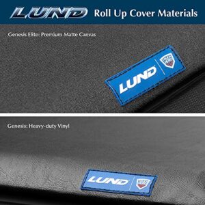 Lund Genesis Roll Up Soft Roll Up Truck Bed Tonneau Cover | 96062 | Fits 2000 - 2007 Dodge Dakota Quad Cab 5' 5" Bed (64.9")