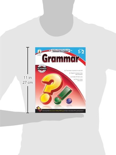 Carson-Dellosa Kelley Wingate Series Common Core Edition Grammar Workbook, Grades 1 - 2 (Ages 6 - 8)