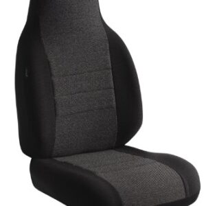 Fia OE39-2 CHARC Custom Fit Front Seat Cover Bench Seat - Tweed, (Charcoal)