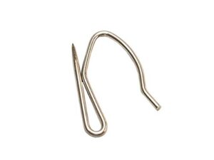 rv designer a113 stainless steel drape hook, 14 per pack, window covering hardware