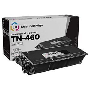 ld compatible toner cartridge replacement for brother tn460 high yield (black)