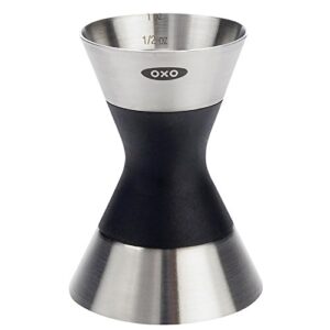 oxo steel double jigger