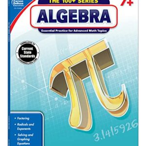 Algebra 1 Workbook, Solving and Graphing Math Equations, for Homeschool or Classroom, Grades 7 and Up (The 100+ Series™)