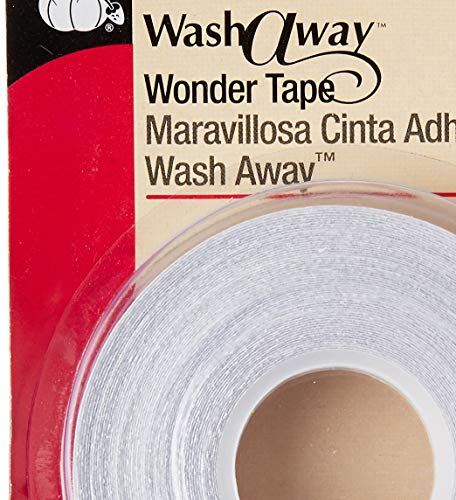 Dritz Wash Away Wonder Tape, 1/4-Inch by 10-Yards, White