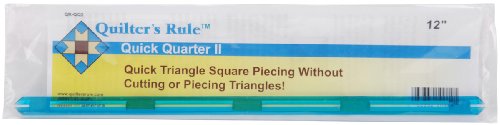 Quilter's Rule Quick Quarter-12 Ruler, 12"