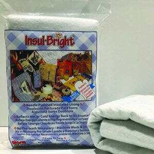 insul-bright needlepunched insulated lining -45″ x 1 yard