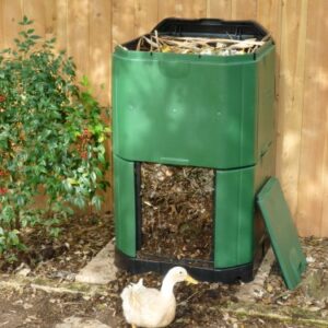 Exaco Aerobin 400 Insulated Compost bin, 113 Gallon, Green