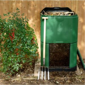 Exaco Aerobin 400 Insulated Compost bin, 113 Gallon, Green