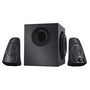 Logitech Z623 400 Watt Home Speaker System, 2.1 Speaker System - Black