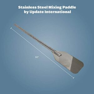 Update International 60" Stainless Steel Mixing Paddle,Silver