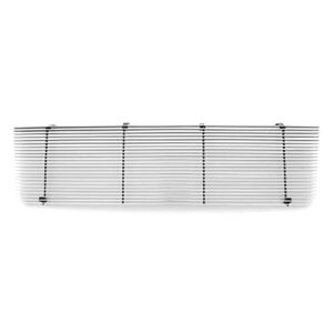 Compatible with Ford Bronco (1992-1998), F-150, Super Duty Billet Grille, Polished, 1 Pc, Replacement - PN #20535