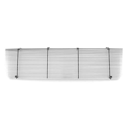 Compatible with Ford Bronco (1992-1998), F-150, Super Duty Billet Grille, Polished, 1 Pc, Replacement - PN #20535