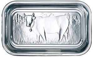 arc international luminarc cow butter dish, 6-1/2-inch by 2-3/4-inch