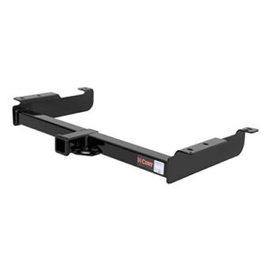 curt 13040 class 3 trailer hitch, 2-inch receiver, compatible with select chevrolet express, gmc savana, black