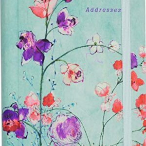 Fuchsia Blooms Address Book