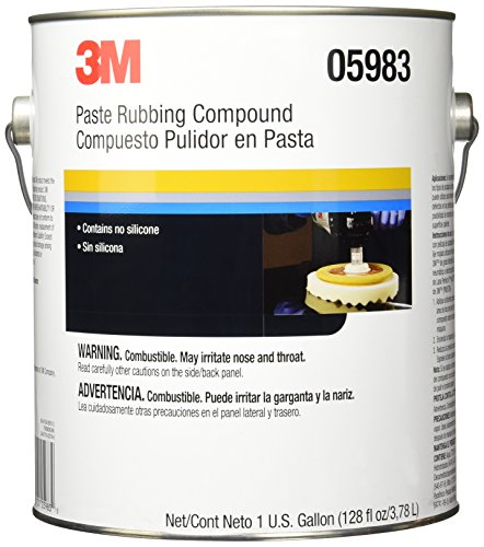 3M Paste Rubbing Compound, 05983, 1 gal