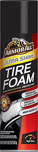 Armor All 14900 Tire Foam Ultra Shine, 18-Fluid Ounce Cans (Pack of 6)