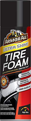 Armor All 14900 Tire Foam Ultra Shine, 18-Fluid Ounce Cans (Pack of 6)