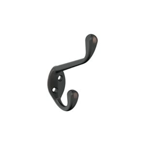 amerock | large coat hook | wall mount | oil rubbed bronze | 1 pack | robe hook | towel hook | entryway hook | bathroom hook