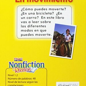 Teacher Created Materials - TIME for Kids Informational Text Readers (Spanish) Set 1 - 10 Book Set - Grade 1 - Guided Reading Level A - I